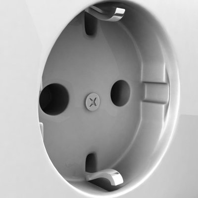 electric outlet 3D Model in Parts 3DExport