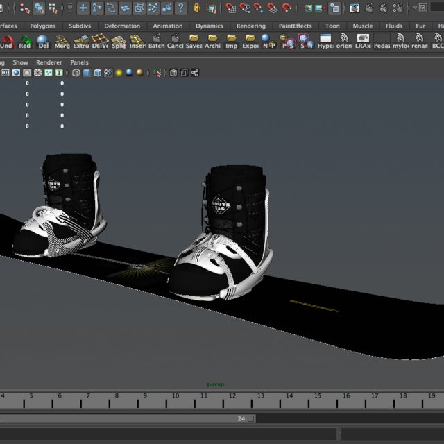 snowboard 3D Model in Sports Equipment 3DExport