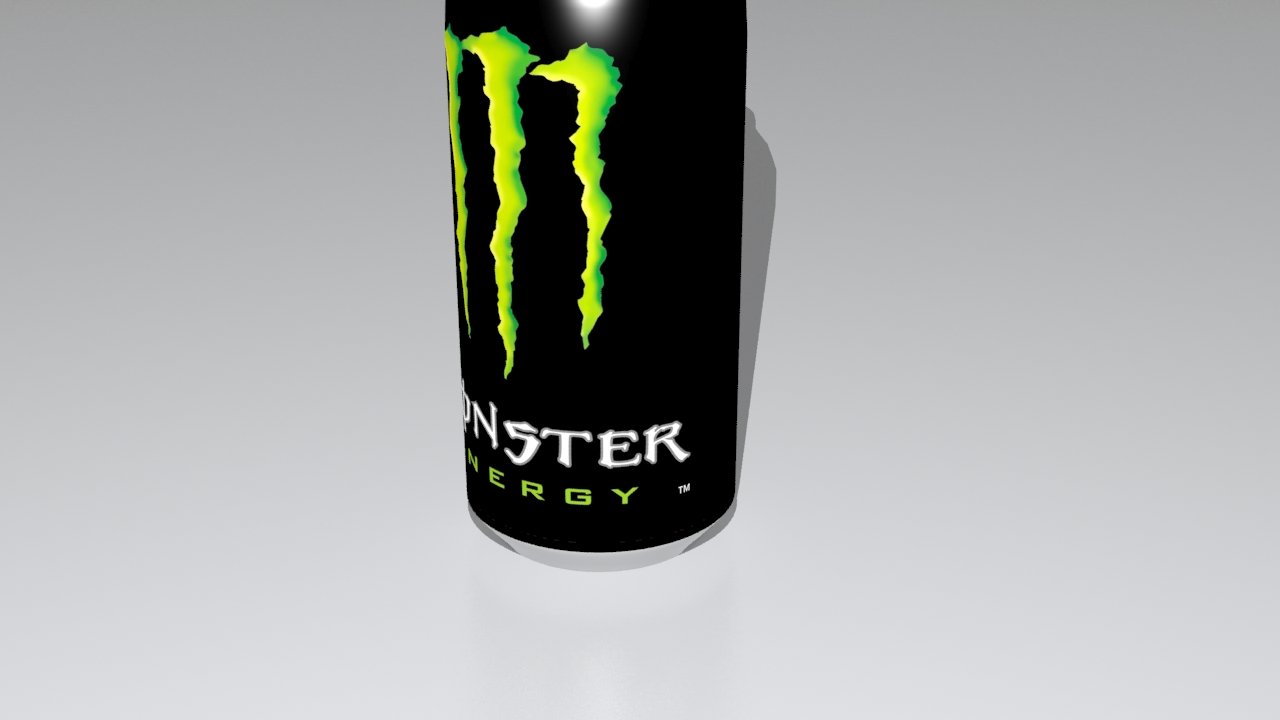 Monster Energy Drink 3D Model in Beverage 3DExport