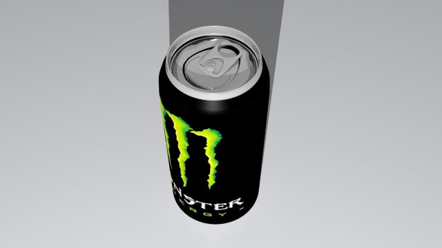 monster energy drink 3D Model in Beverage 3DExport