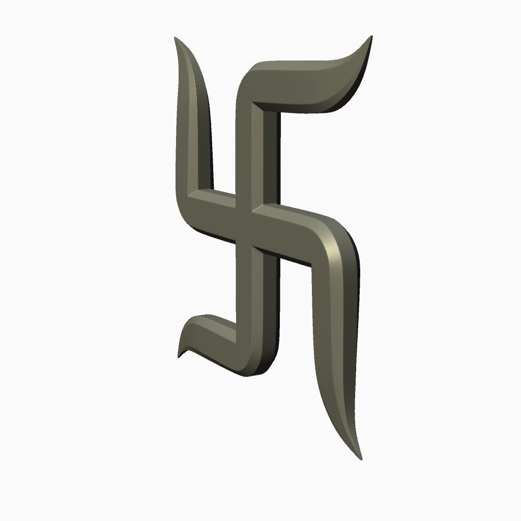 swastika 3D Models in Jewellery 3DExport