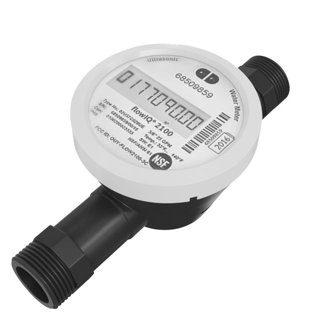 Kamstrup Smart Water Meter-flowIQ 2100 3D Model in Miscellaneous 3DExport