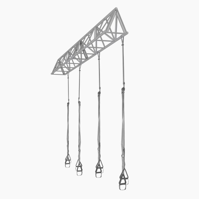 TRX Gym System Sport Farm 3D Model in Other 3DExport