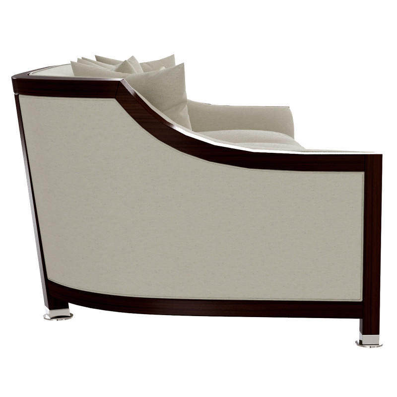 LINLEY GROSVENOR SHOW WOOD 3 SEATER SOFA 3D Model in Sofa 3DExport