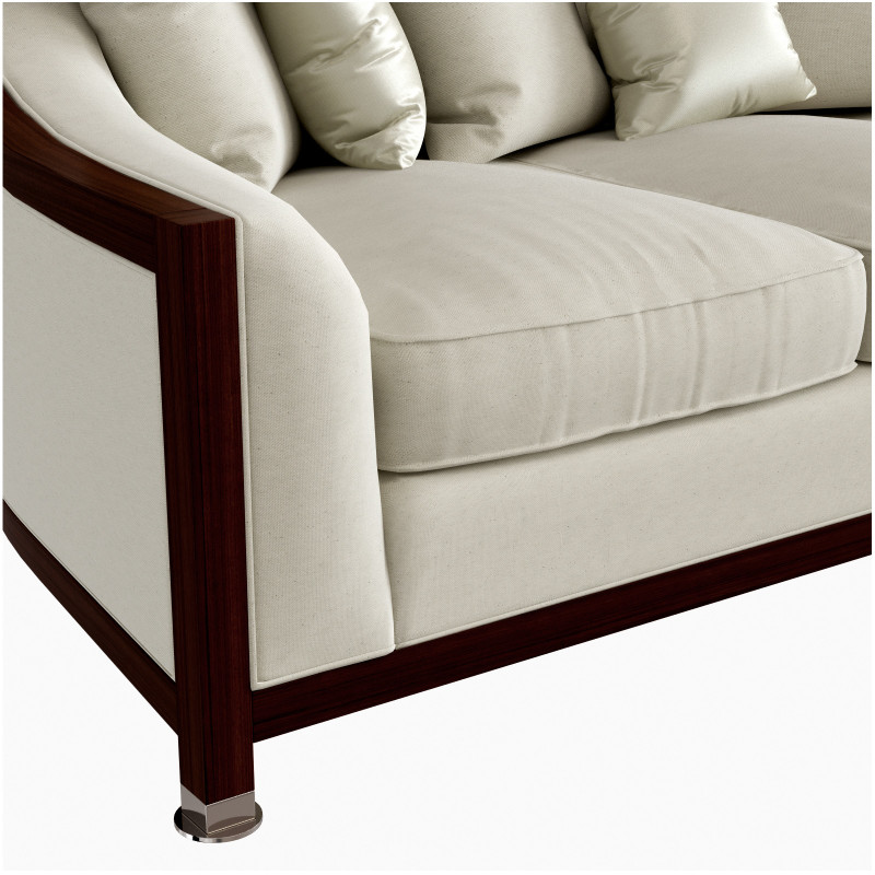 LINLEY GROSVENOR SHOW WOOD 3 SEATER SOFA 3D Model in Sofa 3DExport