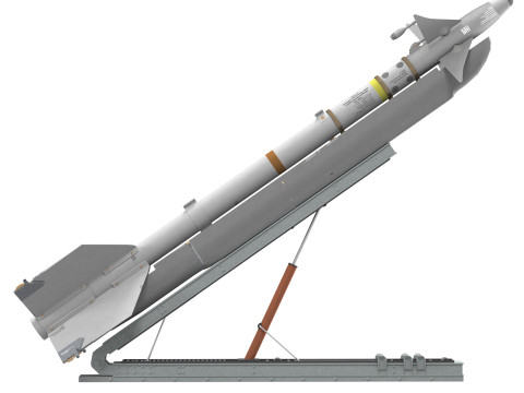 Lanzador R-73 AA 11 Archer SeeDragon Modelo 3D in Unmanned (aéreos no ...