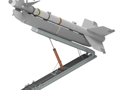 Lanzador R-73 AA 11 Archer SeeDragon Modelo 3D in Unmanned (aéreos no ...