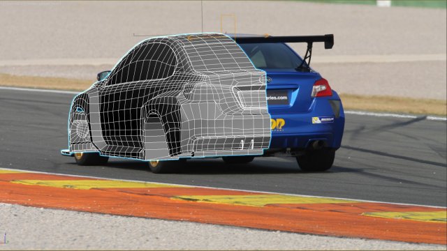 Subaru WRX STI TCR 3D Print Model in Automotive 3DExport