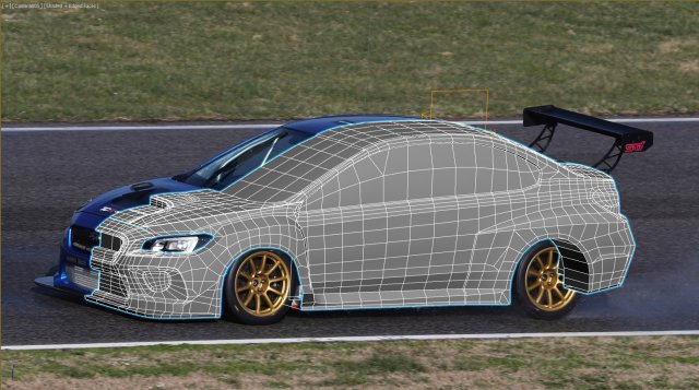Subaru WRX STI TCR 3D Print Model in Automotive 3DExport