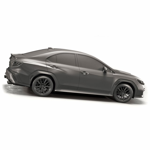 SUBARU WRX PRINTABLE 3D Print Model in Automotive 3DExport