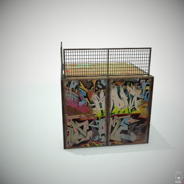 small skate ramp pbr textures 3D Model in Sports Equipment 3DExport