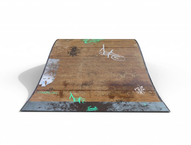 small ramp pbr textures 3D Model in Sports Equipment 3DExport
