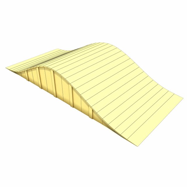 small ramp pbr textures 3D Model in Sports Equipment 3DExport