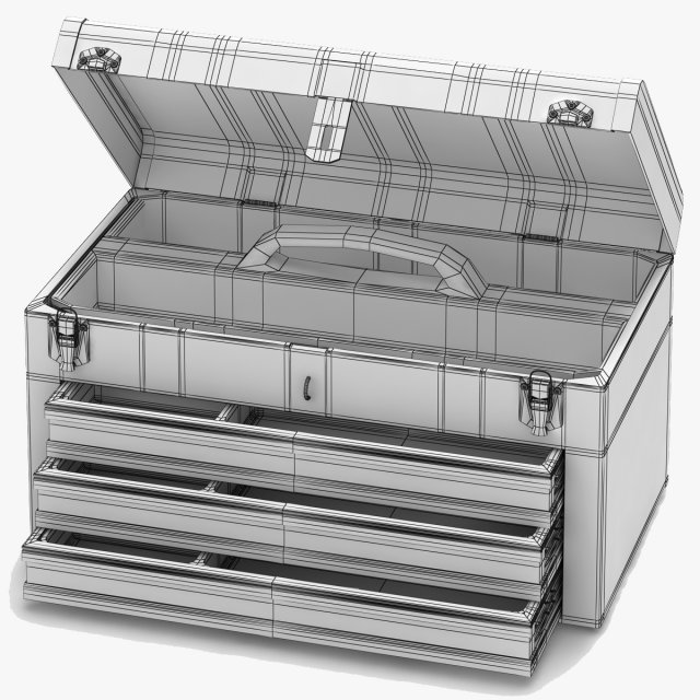 toolbox 3D Model in Buildings 3DExport
