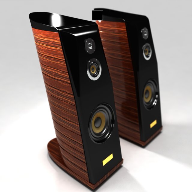 speaker hifi 3D Model in Audio 3DExport