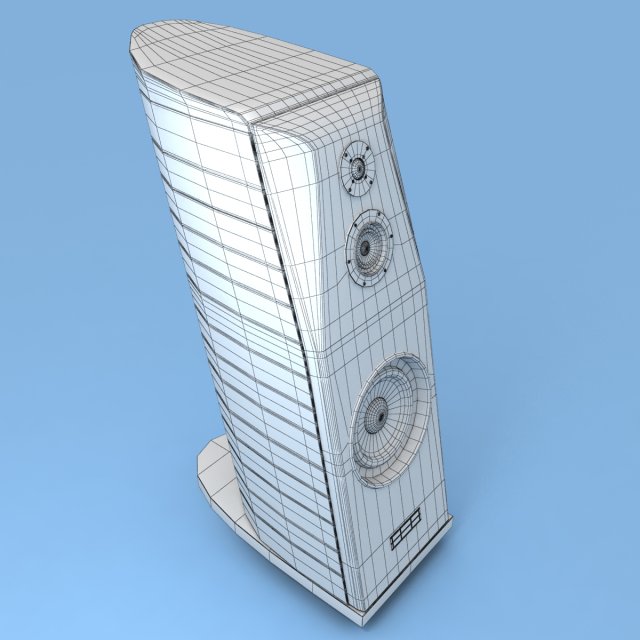 speaker hifi 3D Model in Audio 3DExport