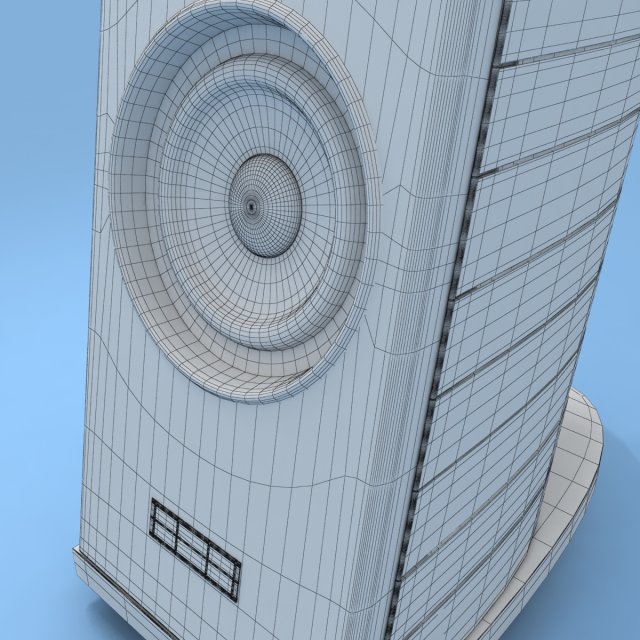 speaker hifi 3D Model in Audio 3DExport
