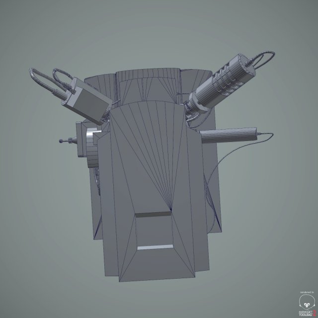 electron microscope 3D Model in Medical Equipment 3DExport