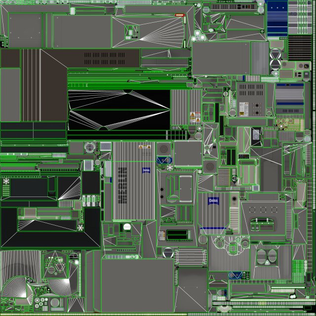electron microscope 3D Model in Medical Equipment 3DExport