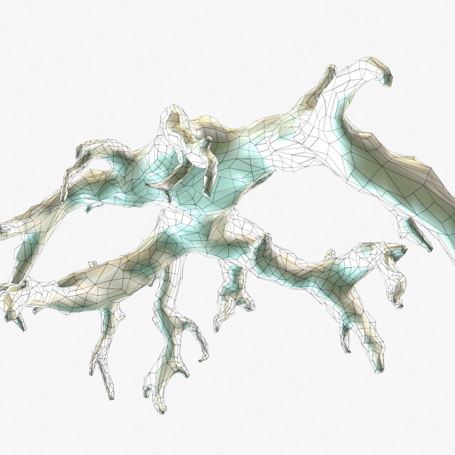 snag 3D Model in Tree 3DExport