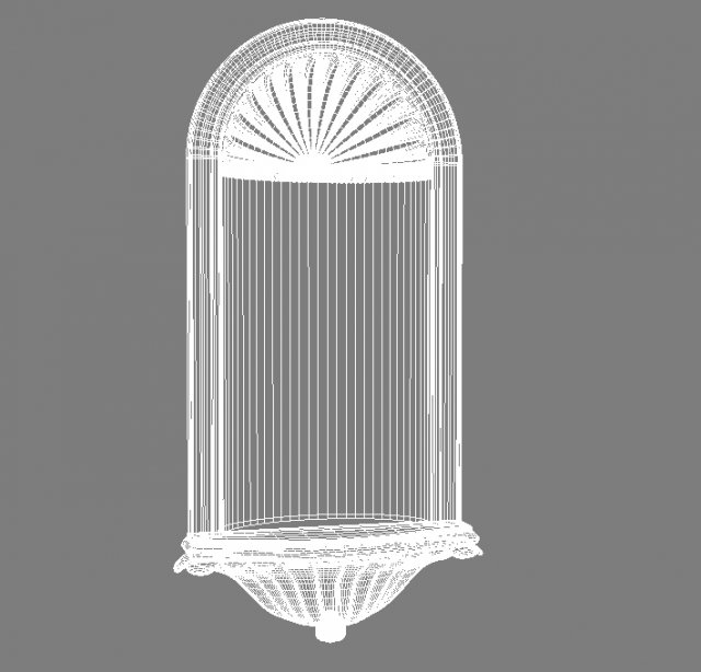 nicholson wall niche 3D Model in Hall 3DExport