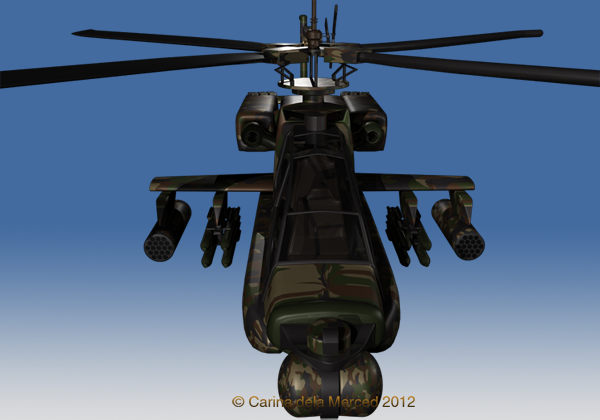 apache ah64 3D Model in Helicopter 3DExport