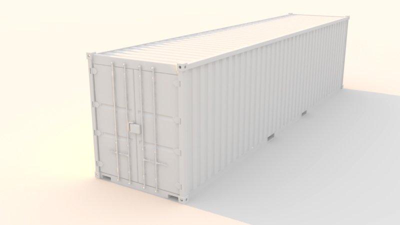 Shipping Container 3D Model in Shipping Containers 3DExport