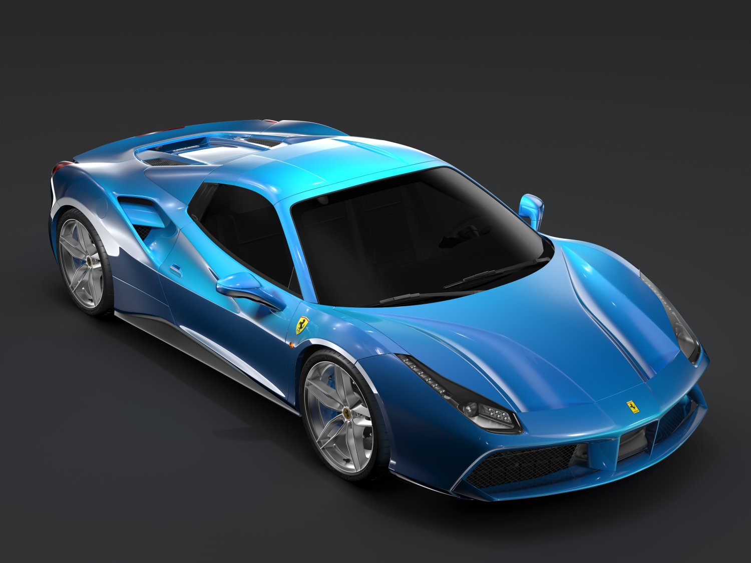 Ferrari 488 Spider 2016 3D Model in Sport Cars 3DExport