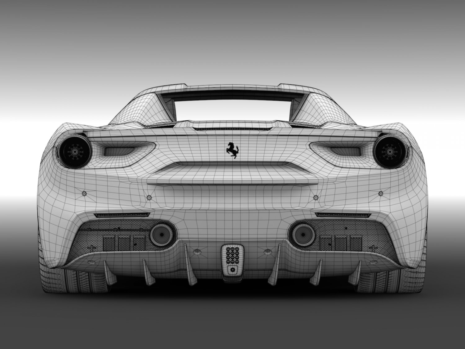 Ferrari 488 Spider 2016 3D Model in Sport Cars 3DExport