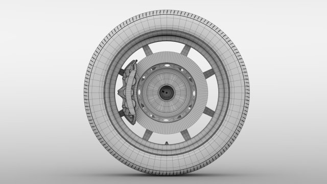mazda mx 5 maita wheel 2017 3D Model in Parts of auto 3DExport