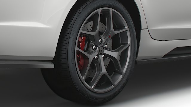 HSV GTS R W1 Sedan 2022 wheel 3D Model in Parts of auto 3DExport