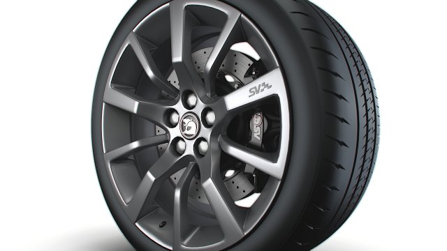 HSV SV wheel 3D Model in Parts of auto 3DExport