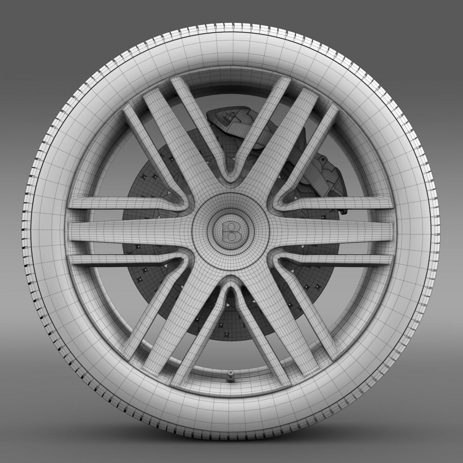 3d model wheels