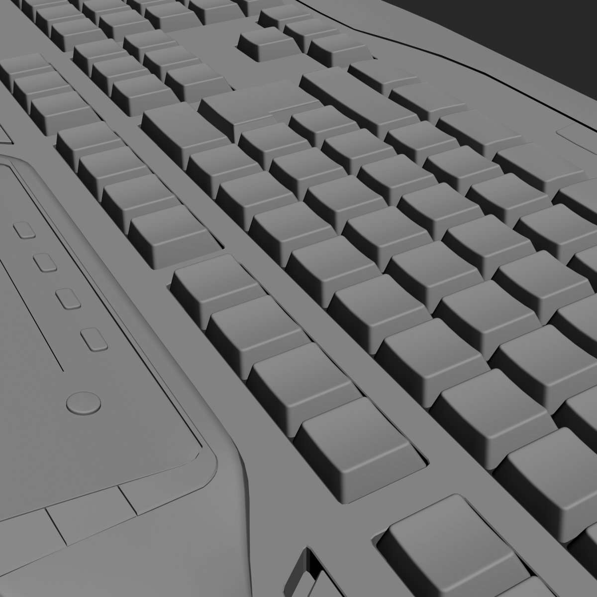 G15 Logitech Keyboard 3D Model in Computer 3DExport