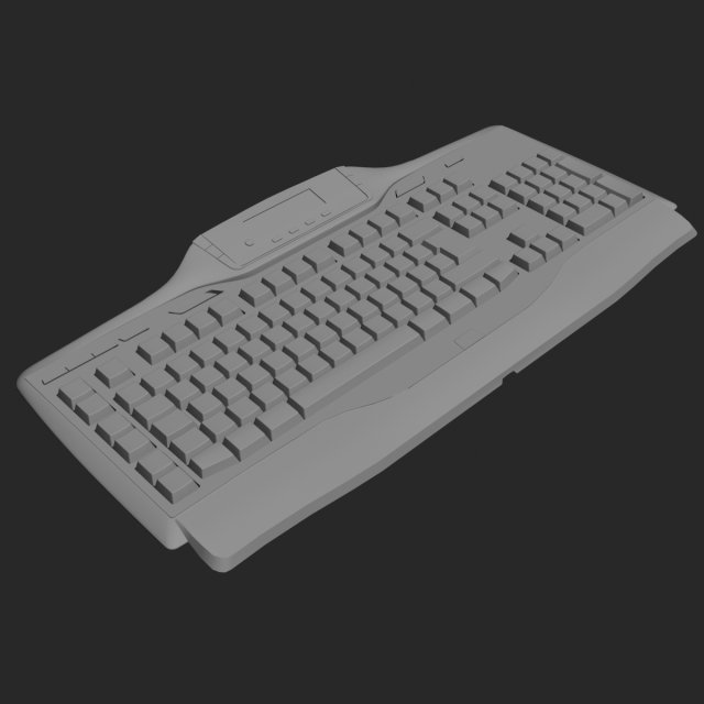 g15 logitech keyboard 3D Model in Computer 3DExport