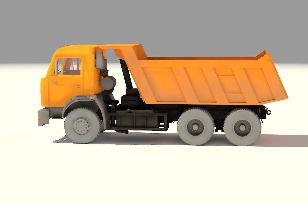 Kamaz 65115 3D Model in Truck 3DExport