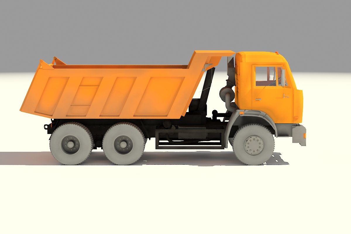 Kamaz 65115 3D Model in Truck 3DExport