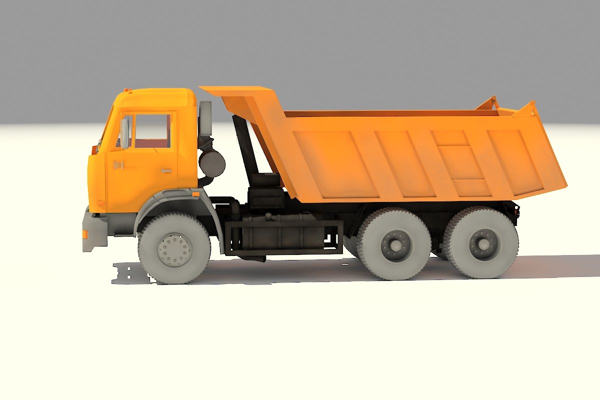 Kamaz 65115 3D Model in Truck 3DExport