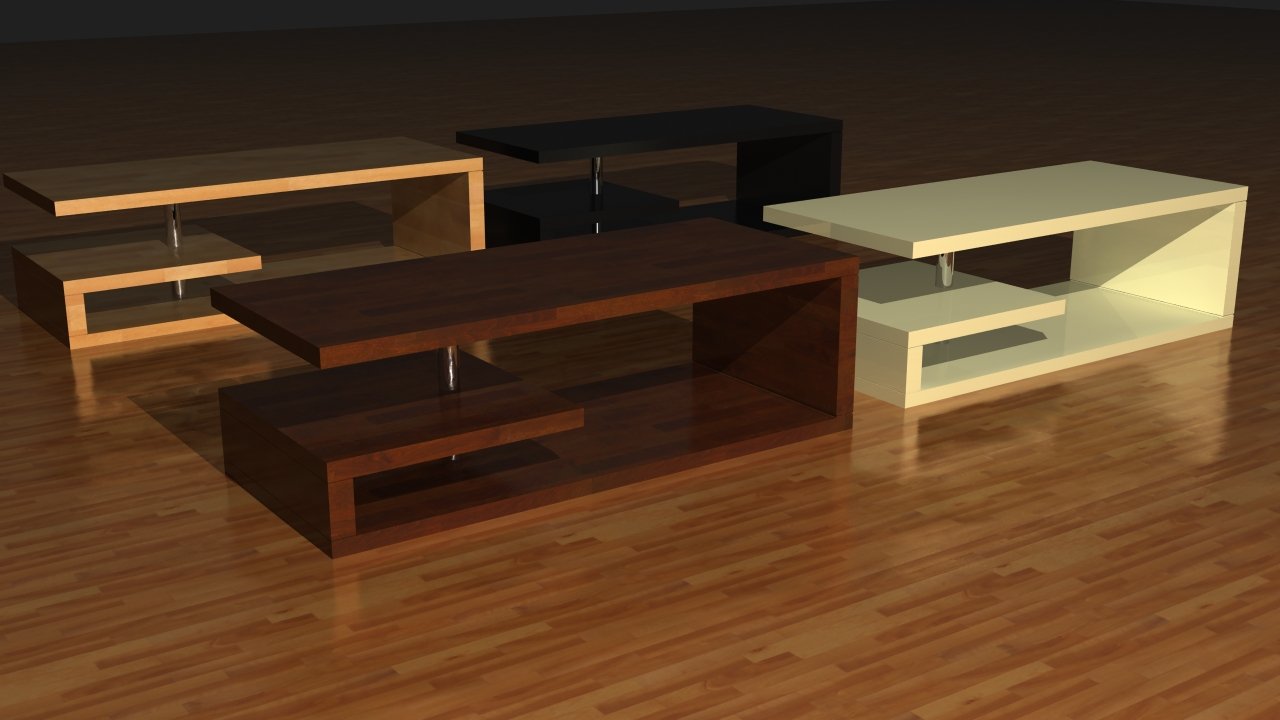 coffee table 3D Models in Table 3DExport