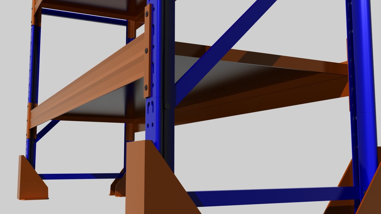 Stacking Rack 3D Model in Shelving 3DExport