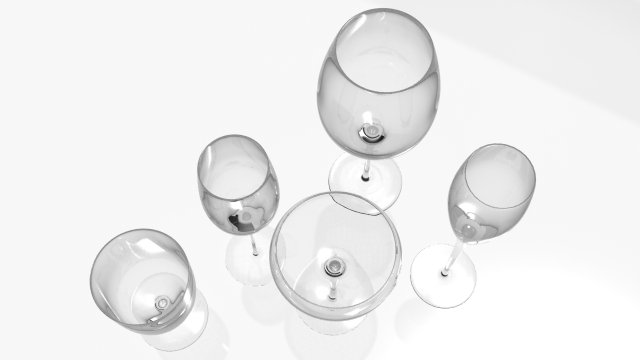 glass pack collection 04 3D Model in Household Items 3DExport