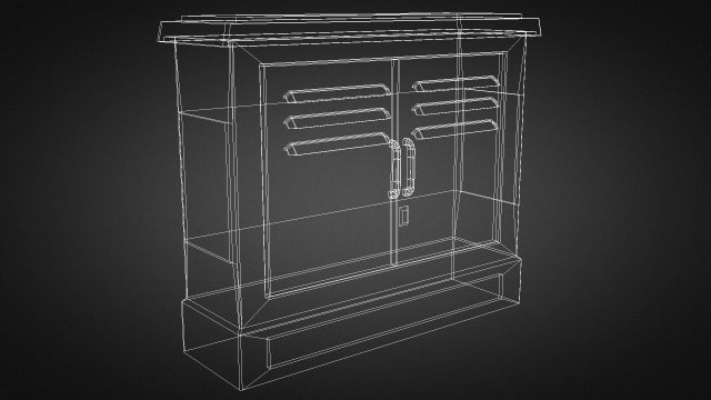 electric fuse box 02 3D Model in Environment 3DExport