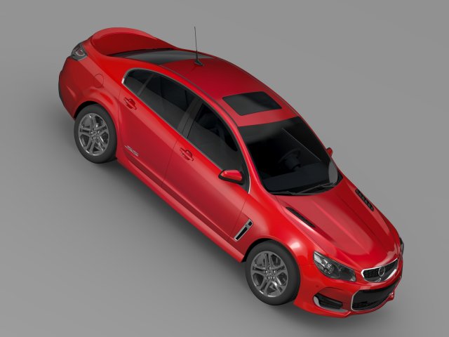 holden commodore ss vf series ii 2016 3D Model in Sport Cars 3DExport