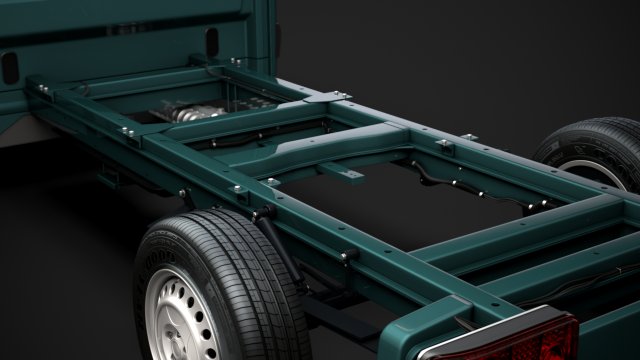 mercedes sprinter chassis single cab l2 fwd 2019 3D Model in Truck 3DExport