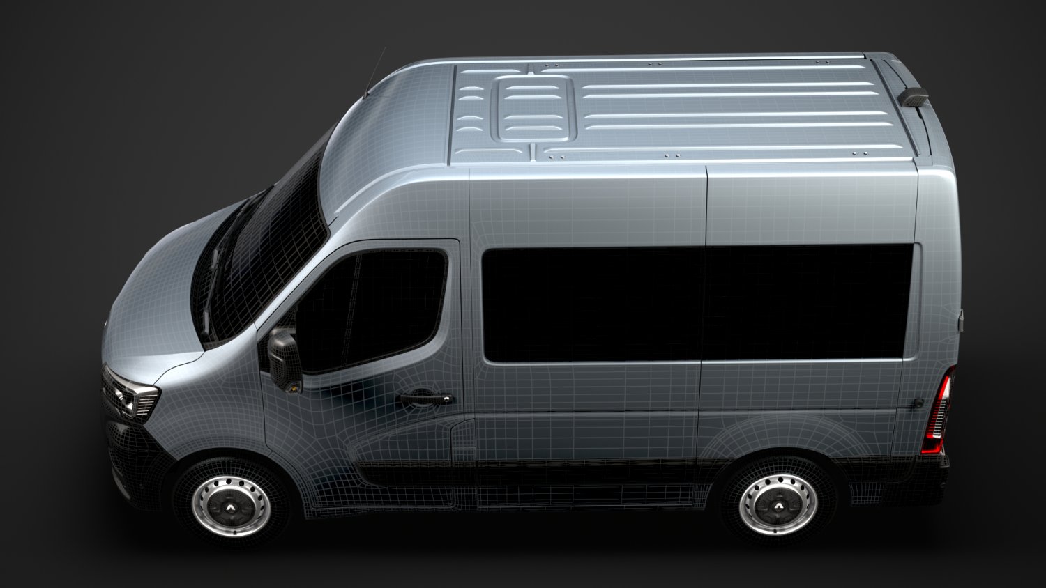 Renault Master L1H2 WindowVan 2020 3D Model in Bus 3DExport
