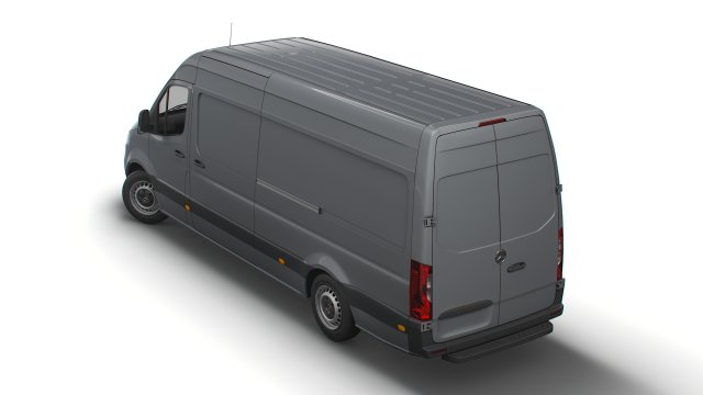 mercedes benz sprinter l3h2 rwd uk-spec 2020 3D Model in Van and ...