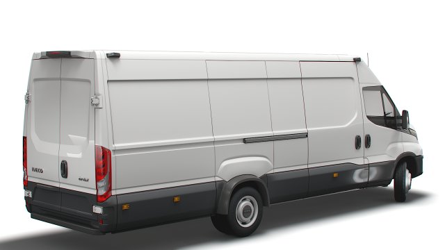 iveco daily van l5h2 2022 3D Model in Van and Minivan 3DExport