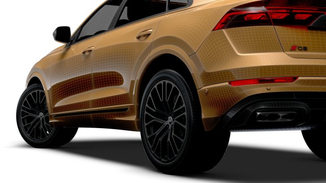 Audi Q8 55 TFSI quattro S line 2024 3D Model in SUV 3DExport