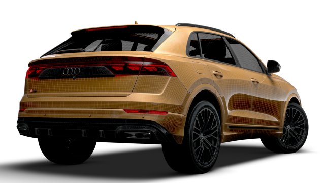 Audi Q8 55 TFSI quattro S line 2024 3D Model in SUV 3DExport