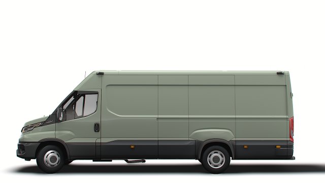 Iveco Daily Van L4H2 2024 3D Model in Van and Minivan 3DExport